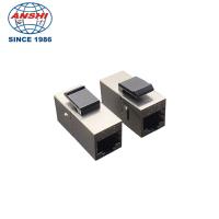 China RJ45 Keystone Jack Inline Coupler CAT6 FTP/STP 8P8C Female to Female Keystone CAT 6 Jack for sale
