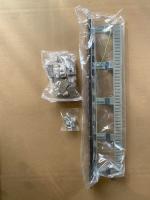 China ANSHI 19 Inch 1U Height 24 Ports STP Shielded Rack Mount Patch Panel for Networking for sale