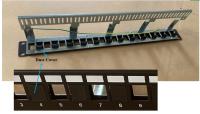 China ANSHI 19 Inch 1U Height 24 Ports STP Shielded Rack Mount Patch Panel for Networking for sale