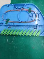 China 12 Core Flame Retardant 94V-0 Fiber Optic Splice Tray Rotary and Pivoting with Aluminum Cover for Distribution Box and Frame for sale