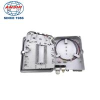 China 12-Core Fiber Optic Distribution Box with LC Simplex Adapters & IP65 Protection for FTTH Applications for sale