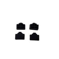 China Silicone Black Corrosion Resistant RJ45 Port Dust Cover for Ethernet Port Protection for sale