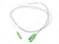 China 1x2 SC/APC PLC Fiber Optic Splitter for FTTH Networks with Compact Design for sale