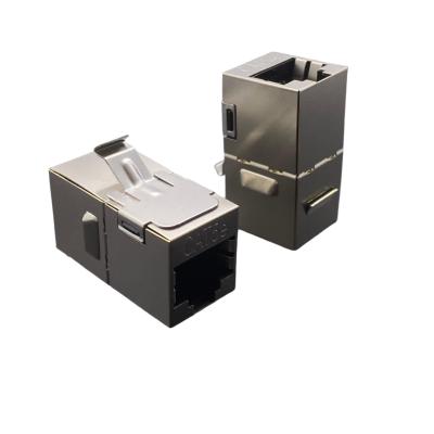 China Cat5e Shielded Keystone Jack with Straight Through RJ45 Port for Stable Data Transmission for sale