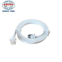 China CAT5E Unshielded Flat Network Patch Cord with 30AWG Pure Copper for 1000Mbps Data Transmission for sale