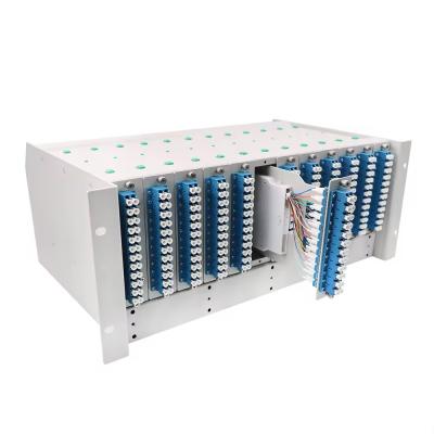 China 144cores Eurocard Module SC/APC Optical Distribution Frame (ODF) for FTTH Telecom Networks for sale