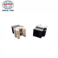 China CAT6 UTP Unshielded Keystone Jack RJ45 Network Cable Information Outlet Module for sale