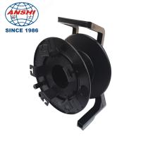 China 30M Outdoor Tactical Cable Reel, CMP Sealed UTP/FTP Ethernet Cable & FC Armored Fiber Patch Cord, Cat5e Cat6 Cat7, Plastic Cable Reel For Network Wiring for sale