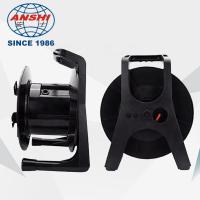 China 30M Outdoor Tactical Cable Reel, CMP Sealed UTP/FTP Ethernet Cable & FC Armored Fiber Patch Cord, Cat5e Cat6 Cat7, Plastic Cable Reel For Network Wiring for sale