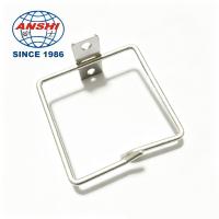 China Custom Galvanized Steel Cable Management Ring, Anti-Rust Durable Cable Ring For Server Cabinet & Data Center Wiring for sale