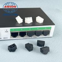 China Silicone Black Corrosion Resistant RJ45 Port Dust Cover for Ethernet Port Protection for sale
