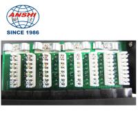 China 1U 24 Port Cat5e UTP RJ45 Patch Panel With Removable Drawer, Black Rack Mount Network Patch Panel for sale