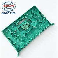 China 24 Core Integrated Fiber Splice Tray SC FC Connector, Telecom Grade 24C ODF Splice Tray, Fiber Optic Splice Tray Without Jumper for sale