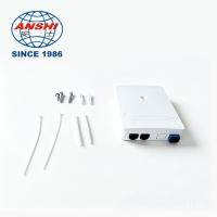 China Fiber Optic Wall Socket 1-Core Mini FTTH Invisible Optical Patch Panel Terminal Box for 3G and 4G Networks for sale