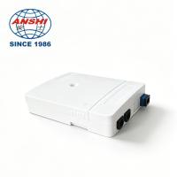 China Fiber Optic Wall Socket 1-Core Mini FTTH Invisible Optical Patch Panel Terminal Box for 3G and 4G Networks for sale