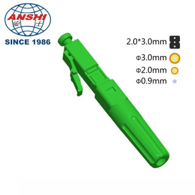 China FTTH Fiber Optic LC APC Fast Connector Mechanical Splicer Metal V‑groove Single Mode Multimode OM3 OM4 for sale