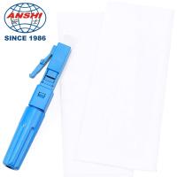 China Fiber Optic LC APC Fast Connector FTTH Mechanical Splicer  Metal V-groove Single Mode Multimode OM3 OM4 for sale