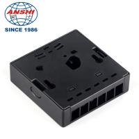 China 6 Port 6 Core 86 Optical Fiber Termination Box, Metal Clip Wall‑Mounted Internal TB‑6 Subscriber Box Face Panel for sale
