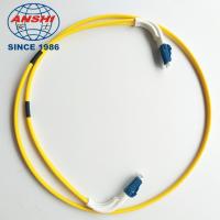 China Fiber Optic Patch Cord Pigtail, 90 Degree 45 Degree Bent Boot E2000 PCAPC LC SC ST SM Simplex/Duplex 2.0/3.0mm MT‑LC20001 for FTTH FTTB FTTX Network for sale