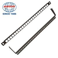 China 0.5U 19 Inch 24 Port UTP Empty Blank Patch Panel, Unshielded Highly Integrated Rack Mount Steel Patch Panel for sale