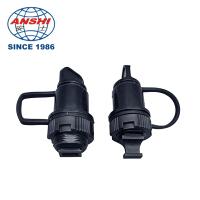 China FTTA IP68 Outdoor Waterproof Reinforced Hardened Mini Fiber Optic Distribution Box 1 Port SC MPO SC/APC Connector Black for sale