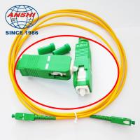 China 10pcs Elite Level MPO Female Patch Cord 12core G652D SM Cable Low Insertion Loss Fiber Optic Equipment 10 Year Warranty for sale