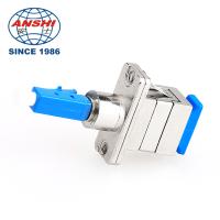 China Hybrid LC SC Fiber Optic Adapter LC to SC APC/UPC Simplex Flange Coupler Converter for sale