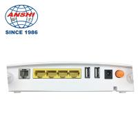 China Molbie ONT ONU Modem CM8145V5 for FTTX FTTH FTTB XPON 1GE+3FE+1TE+2USB+WIFI2.4/5G DC 12V for sale
