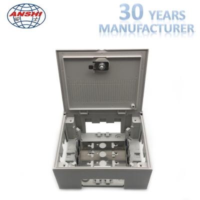 China Embed 30 Pair Copper Indoor Termination Box With Back Mount Frame for sale