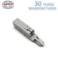 China Single Pair LSA Plus Module Over Current And Over Voltage Protector Unit for sale