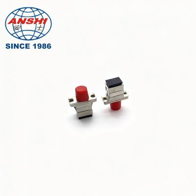 China SC/LC/ST High Precision Fiber Optic Adapter, Single & Multi Mode Fiber Coupler, Integrated Connection Fitting for Optical Cable for sale