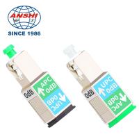 China High Performance 0dB Fiber Attenuator, SC/APC Male-SC/UPC Female Inline Plug, Single/Multimode 1310/1550nm for sale