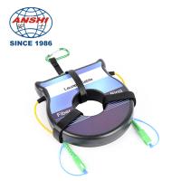 China OTDR Launch Cable Ring Optic Launch Coils 300m~2km SM MM Fiber Reel OTDR Launch Cable 150M~1KM Fiber Extension SM MM Cable Reel for sale