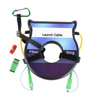 China OTDR Launch Cable Ring Optic Launch Coils 300m~2km SM MM Fiber Reel OTDR Launch Cable 150M~1KM Fiber Extension SM MM Cable Reel for sale