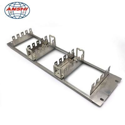 China 19 Inch 150 Pairs Lsa Plus Module Back Mount Frame For Krone Connection Module Base for sale
