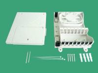 China 8 Port Wall Mounted Distribution Box 8 Core Waterproof For Local Area Network for sale