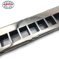China ANSHI Unloaded Rack Mount Patch Panel 24 Ports STP Shielded Toolless for sale
