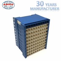 China High Density 100 Pairs MDF Main Distribution Frame Terminal Block with Voltage and Current Protection for sale