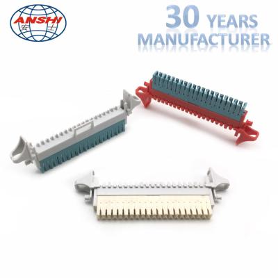 China 10 Pair Pouyet Type STG Disconnection Module PC Material 123.5 X 21.5 X 40.5mm for sale