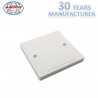 China Blank Panel Socket Cover Plate ABS / PC Material For Telephone / Workstation OEM for sale