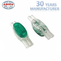 China U1B Green Color 0.9-1.3mm Wire Butt Connector Moisture-Resistant IDC Terminal Block for sale