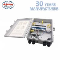 China 24 Core Waterproof Junction Box , Insert Type Splitter Outdoor Terminal Box for sale