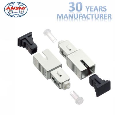 China Telecommunciation SM Fiber Optic Accessories Male To Female 1 - 20dB High Durability for sale