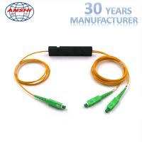 China 1x2 PLC Splitter FTTH Fiber Optic Splitter for sale