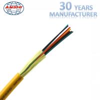 China Indoor Distribution Fiber Optic Accessories GJFJV Fiber Optic Cable LSZH Yellow Sheath for sale