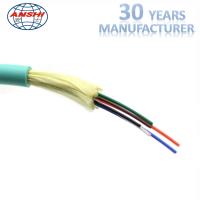 China Single Mode Fiber Optic Accessories OM3 GJFJV 6 Core LSZH Jacket Material for sale