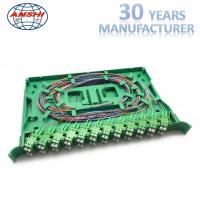 China 24 Cores 2 Layer Fiber Optic Splice Tray for sale