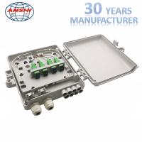 China Waterproof Fiber Distribution Box Ip65 Protection 8 Core Sc Capacity ISO9001 for sale