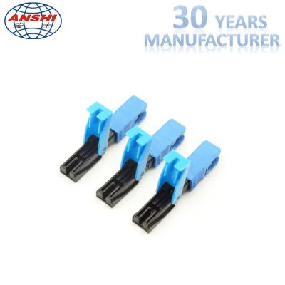 China FTTH Fast Connector SC UPC Optical Cable Accessories for sale
