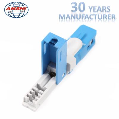 China FTTH Fast Connector Field Assembly Connector SC-UPC Quick Connector for sale